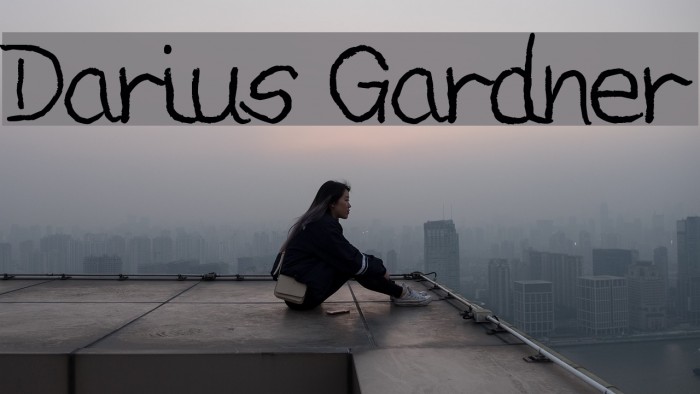 Darius Gardner Font - FFonts.net