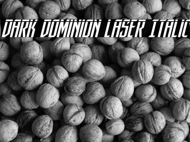 Dark Dominion Laser Italic Font | Free Download (TTF/OTF)