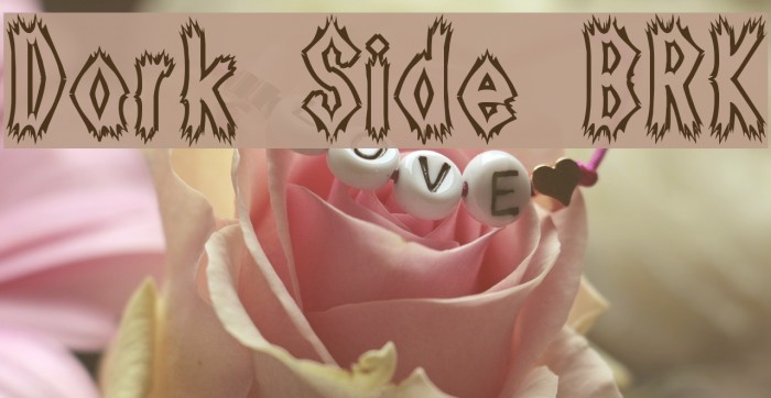Dark Side [BRK] Font - FFonts.net