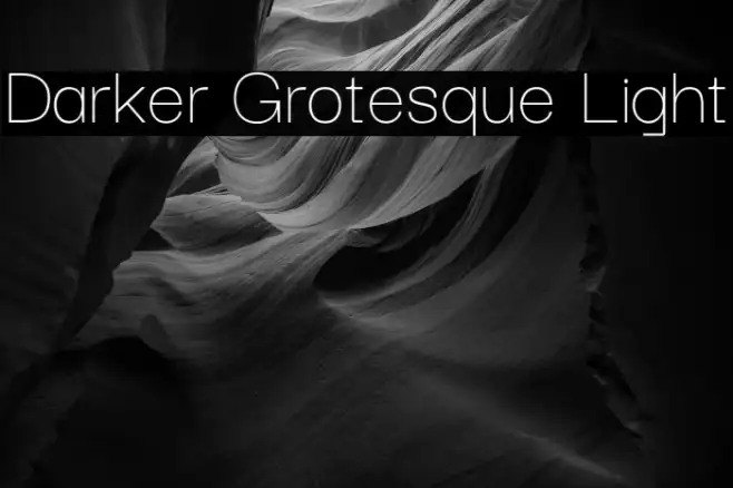 Darker Grotesque Light Font | Free Download (TTF/OTF) | FFon
