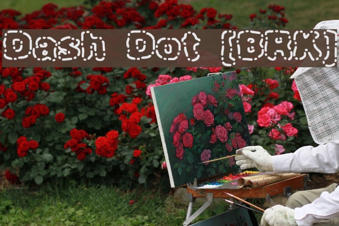 Dash Dot [BRK] Font - FFonts.net