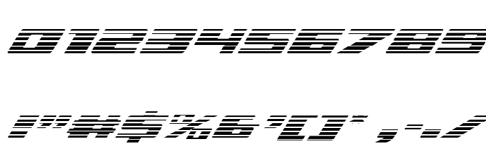 Dassault Gradient Italic Font - FFonts.net