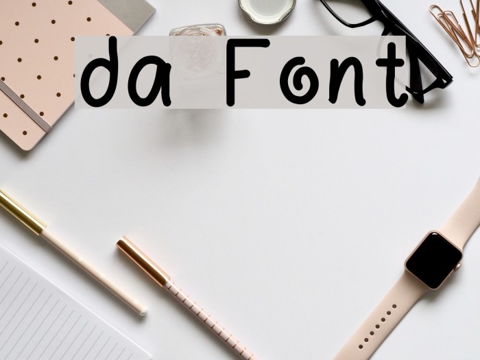 da Font - FFonts.net