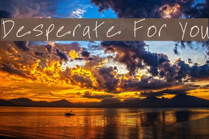 Desperate For You Font - FFonts.net