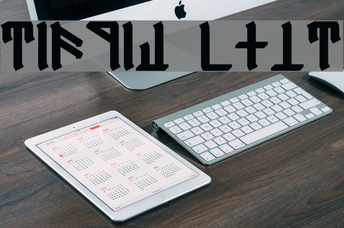 Dethek Bold Font - FFonts.net