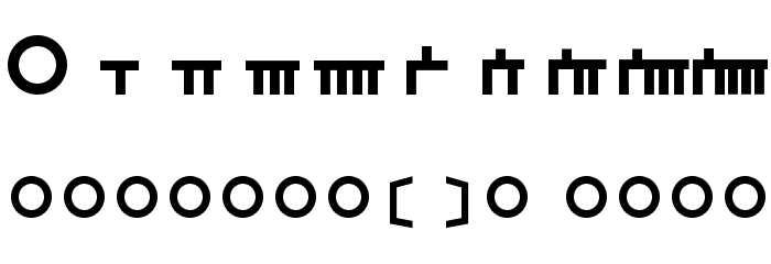 Dethek Dwarvish-FR Font - FFonts.net