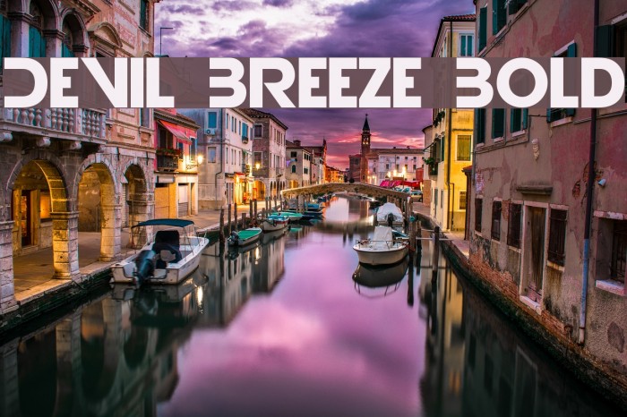 Devil Breeze Bold Font - FFonts.net