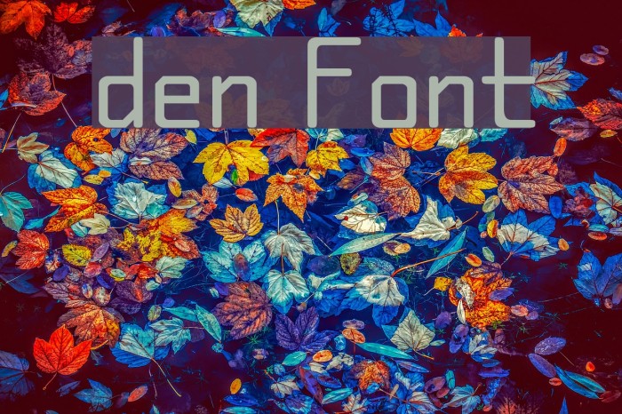 den Font - FFonts.net