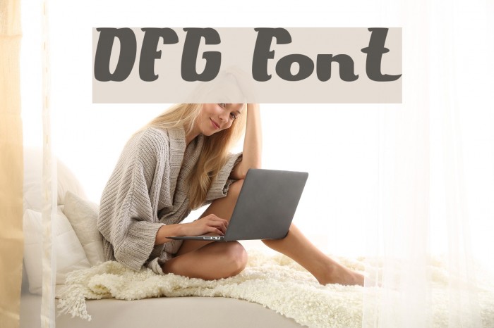 DFG Font - FFonts.net