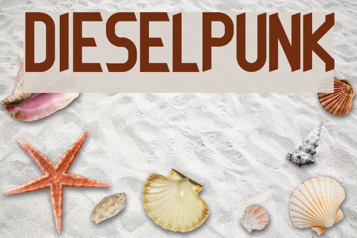 DIESELPUNK Font - FFonts.net