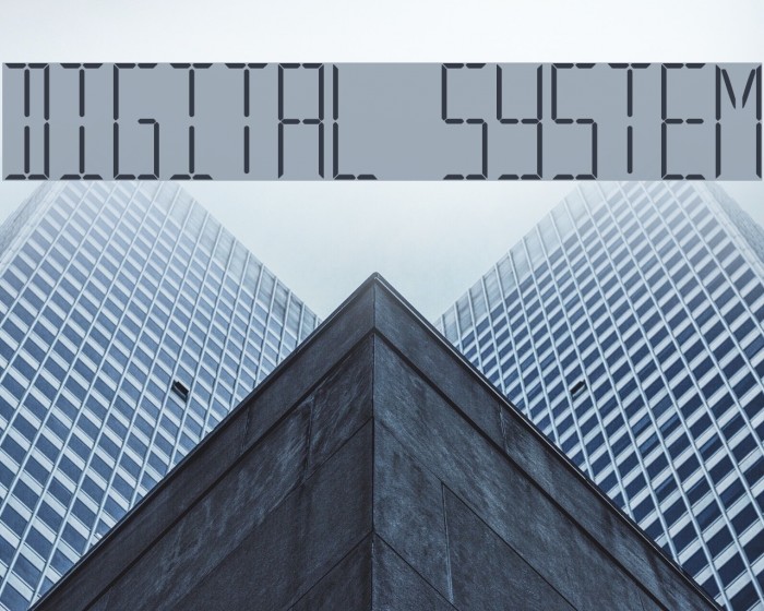 Digital System Font - FFonts.net