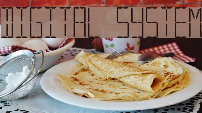 Digital System Font - FFonts.net