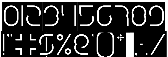 DigitalMan_Inverse Font - FFonts.net