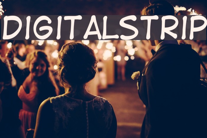 DigitalStrip Font - FFonts.net