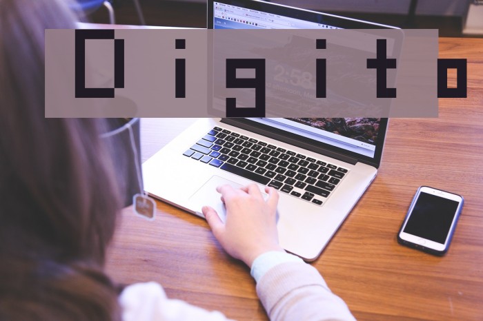 Digito Font - FFonts.net