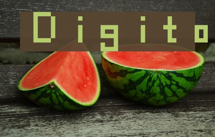 Digito Font - FFonts.net