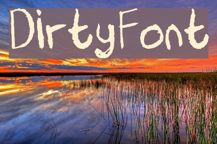Dirty Font - FFonts.net