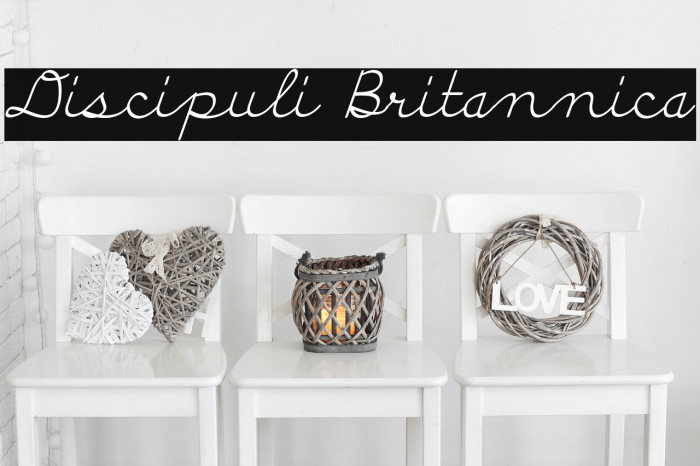 Discipuli Britannica Font - FFonts.net