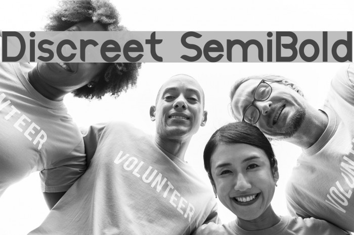 Discreet SemiBold Font - FFonts.net