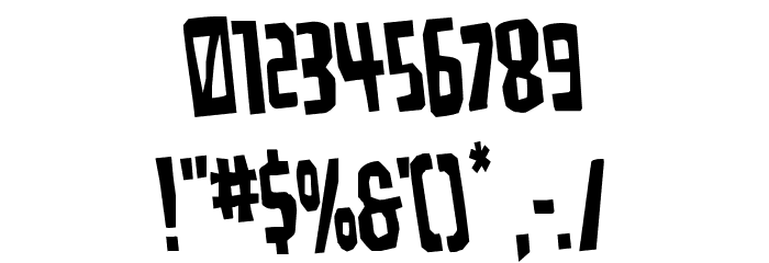 Disturbia Rotated Font - FFonts.net