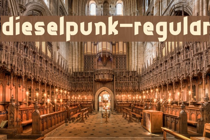 dieselpunk-regular Font - FFonts.net