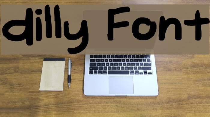 dilly Font - FFonts.net