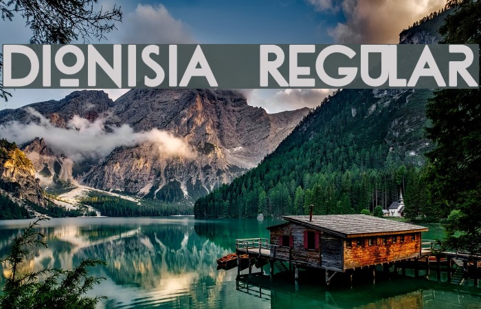 dionisia Regular Font - FFonts.net