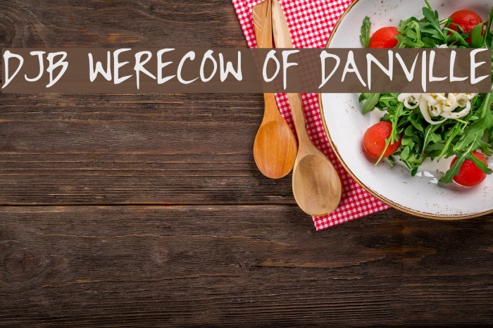 DJB WERECOW OF DANVILLE Font - FFonts.net