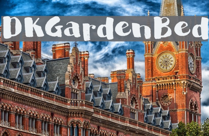 DKGardenBed Font - FFonts.net