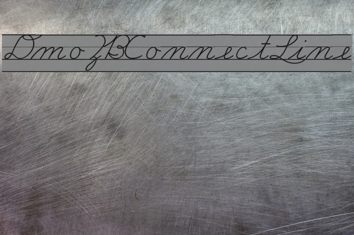 DmoZBConnectLine Font - FFonts.net
