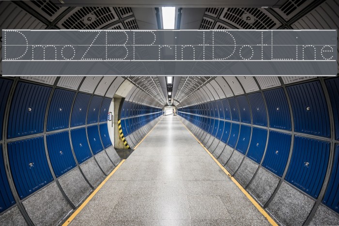 DmoZBPrintDotLine Font - FFonts.net