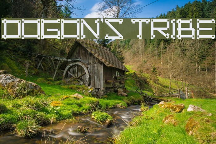 DOGON'S TRIBE Font - FFonts.net