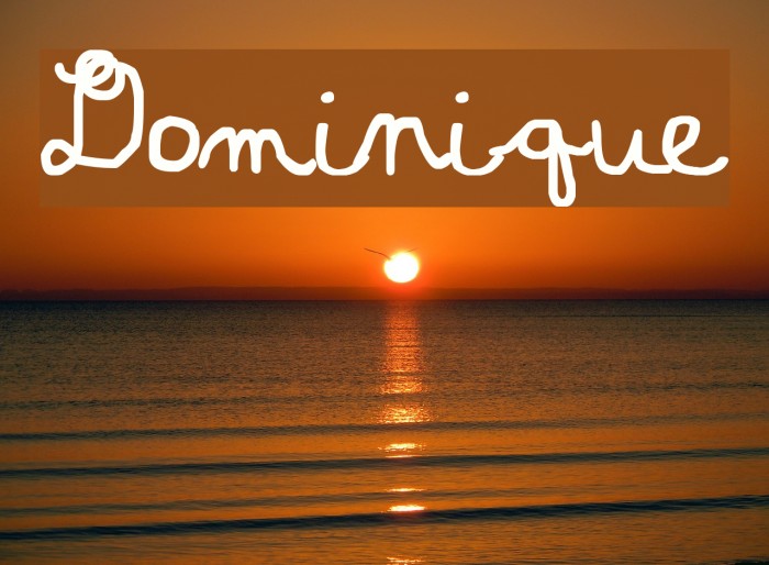 Dominique Font - FFonts.net