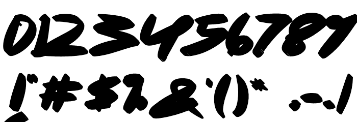 Dot Zero Blackshadow Font - FFonts.net