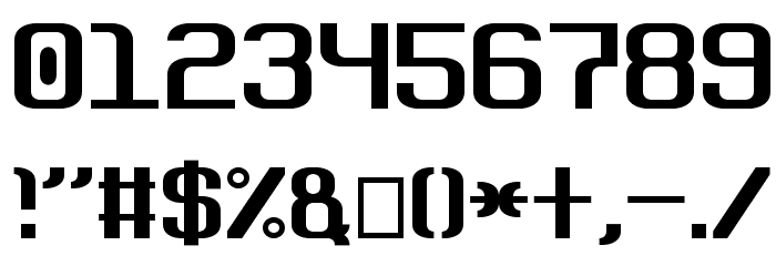 DotBoundary-Justified Font - FFonts.net