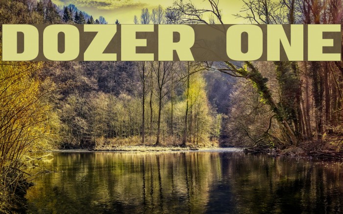Dozer One Font - FFonts.net