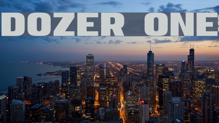 Dozer One Font - FFonts.net