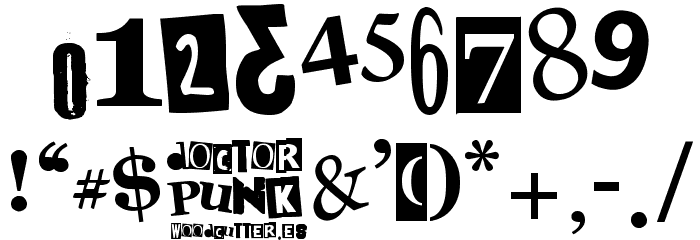 doctor punk Font - FFonts.net