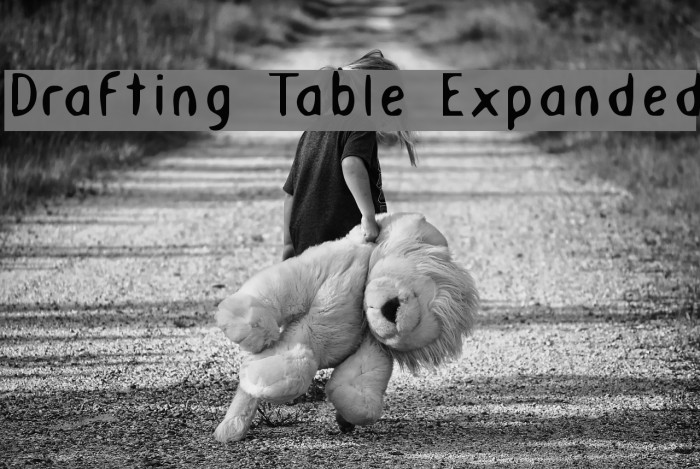 Drafting Table Expanded Font - FFonts.net