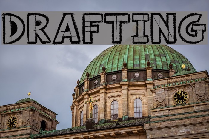 Drafting Font - FFonts.net