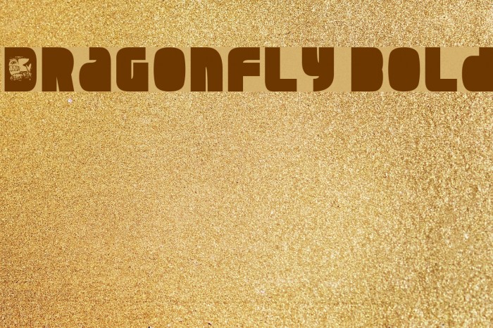 Dragonfly Bold Font - FFonts.net