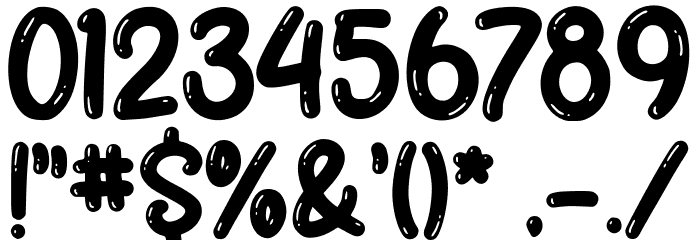 Draw me the Rainbow Font - FFonts.net