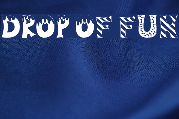 Drop of Fun Font - FFonts.net
