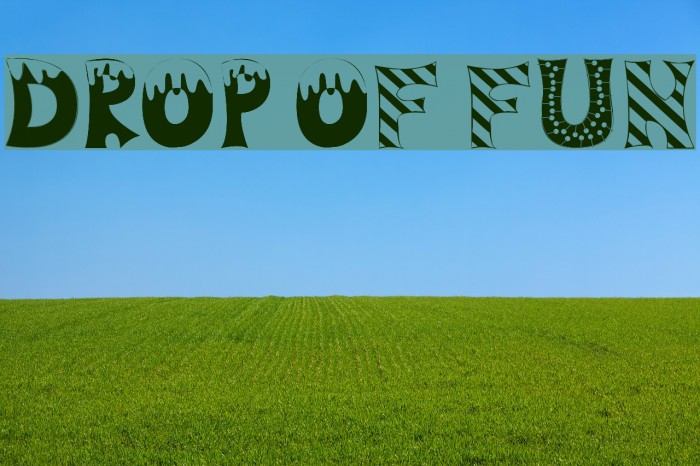 Drop of Fun Font - FFonts.net