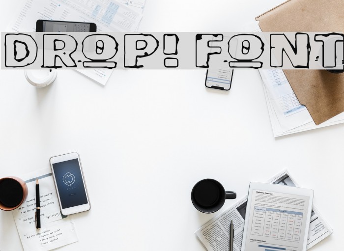 Drop! Font - FFonts.net