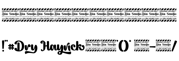 Dry Hayrick free personal use Font - FFonts.net
