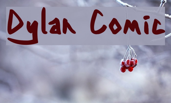 Dylan Comic Font - FFonts.net