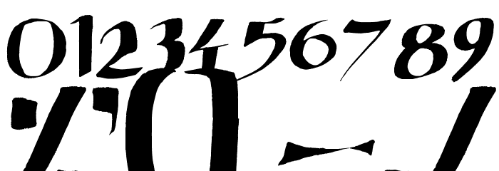 Eastern Brush Font - FFonts.net