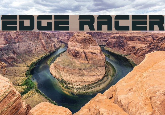 Edge Racer Font - FFonts.net