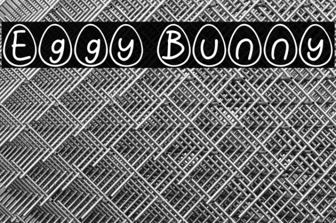 Eggy Bunny Font | Free Download (TTF/OTF) | FFonts.net